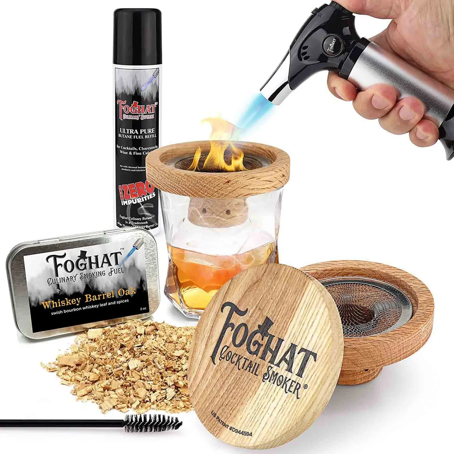 FOGHAT STARTER SMOKER KIT WITH TORCH - Fern and Crow Gift Co.