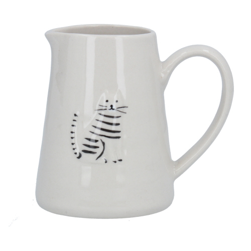 cat ceramic mini jug - Fern and Crow Gift Co.