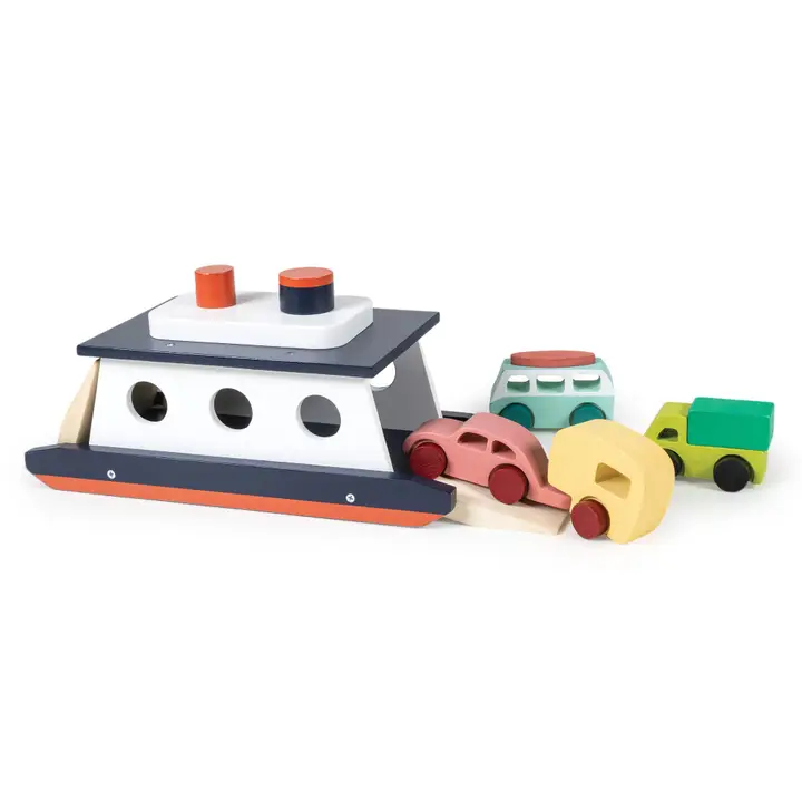 WOOD CAR FERRY - Fern and Crow Gift Co.
